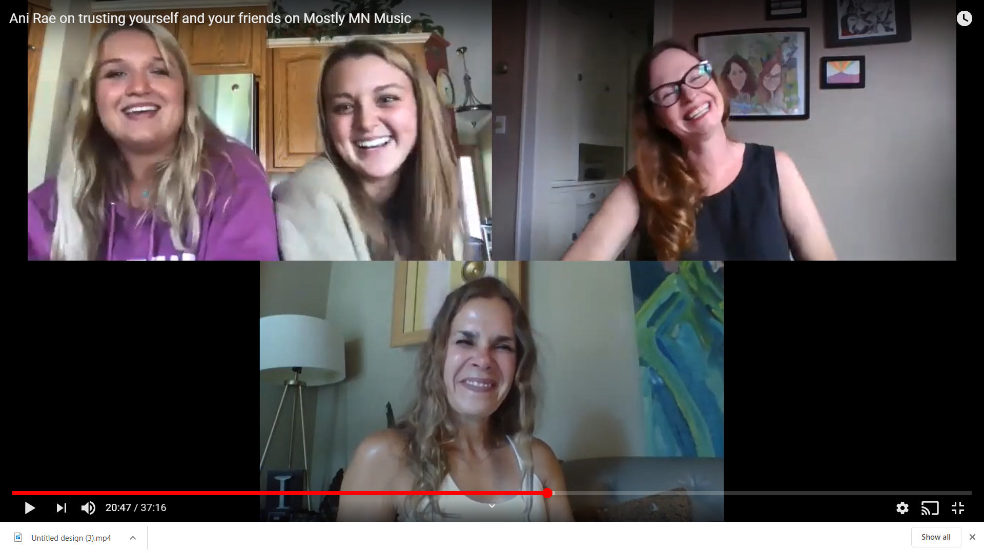 Ani Rae on trusting yourself and your friends on Mostly MN Music ...